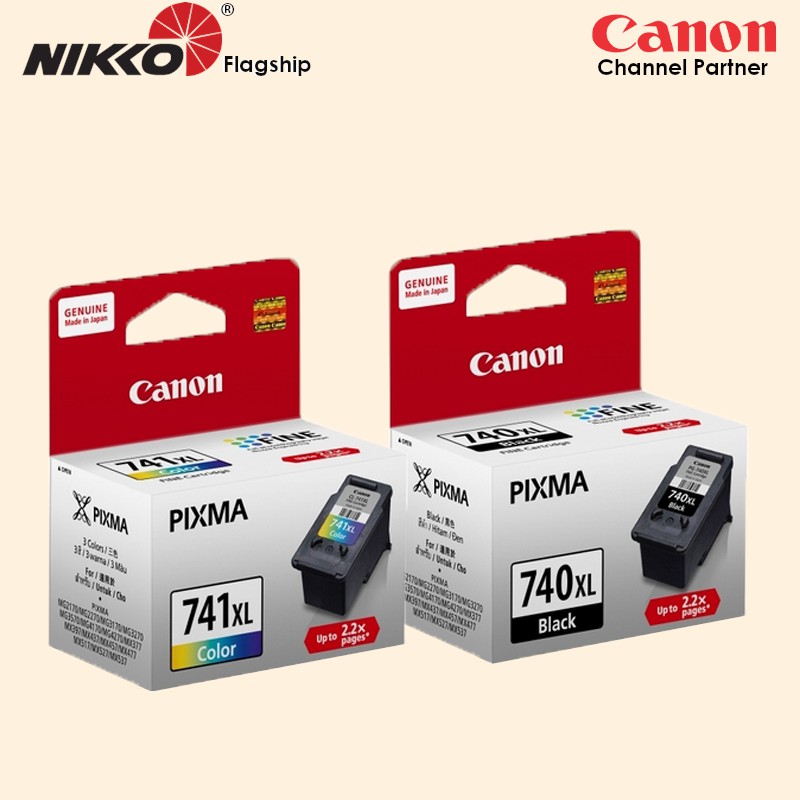Canon PG-740 740 PG-740xl 740XL 741 741XL Ink for MG2170 MG2270 MG3170 ...