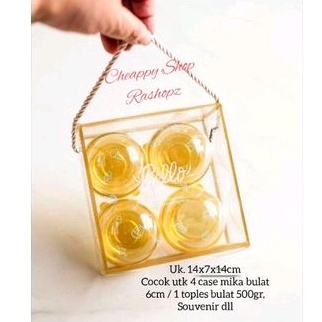 Premium Box Mika 14x7x14cm Box Mika mooncake box Mika christmas Box ...