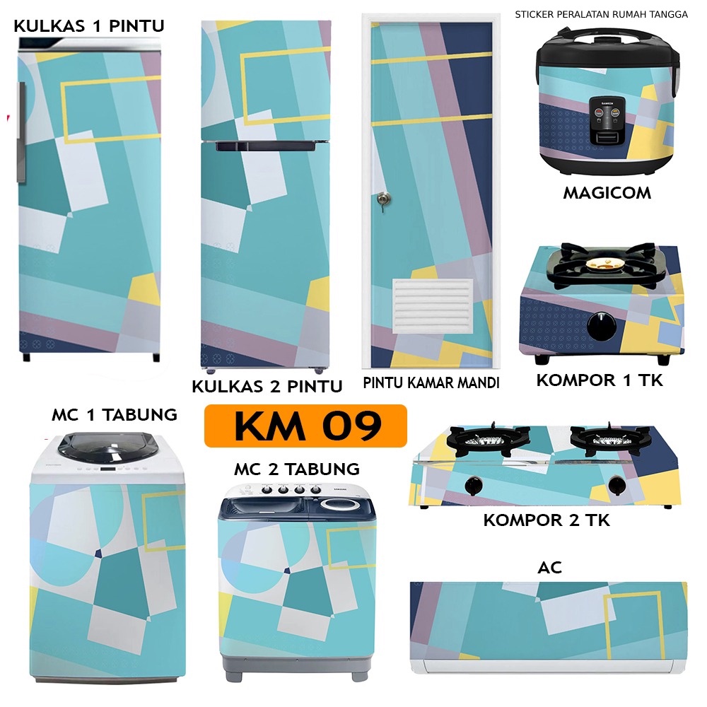 MESIN Decoration Sticker/Household Electronic Equipment Sticker/AC ...