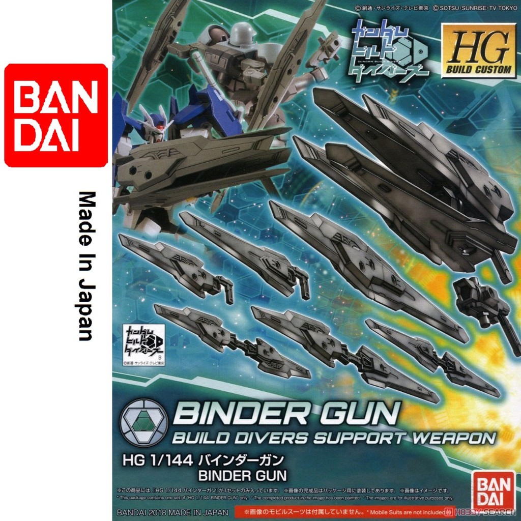 Gunpla Gundam Bandai 1/144 HGBC Binder G accessory set supports assembly of Gundam models HGBD ...