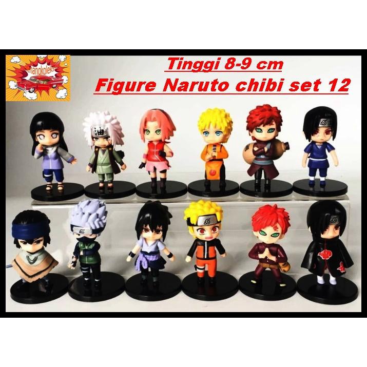 Naruto Chibi / Annime Naruto Sasuke 12 Figure Set | Shopee Singapore