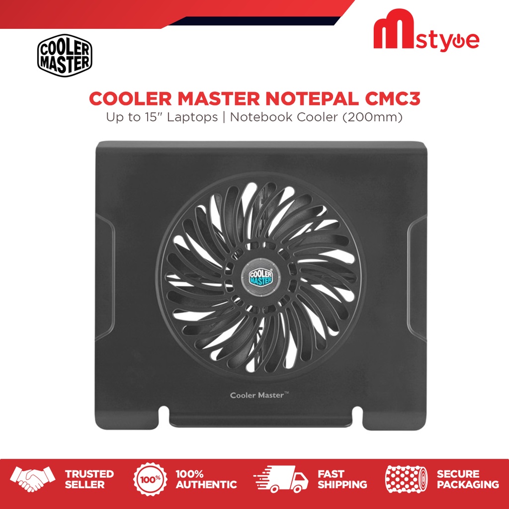 Cooler Master Notepal CMC3 Notebook Cooler (200mm) | Shopee Singapore