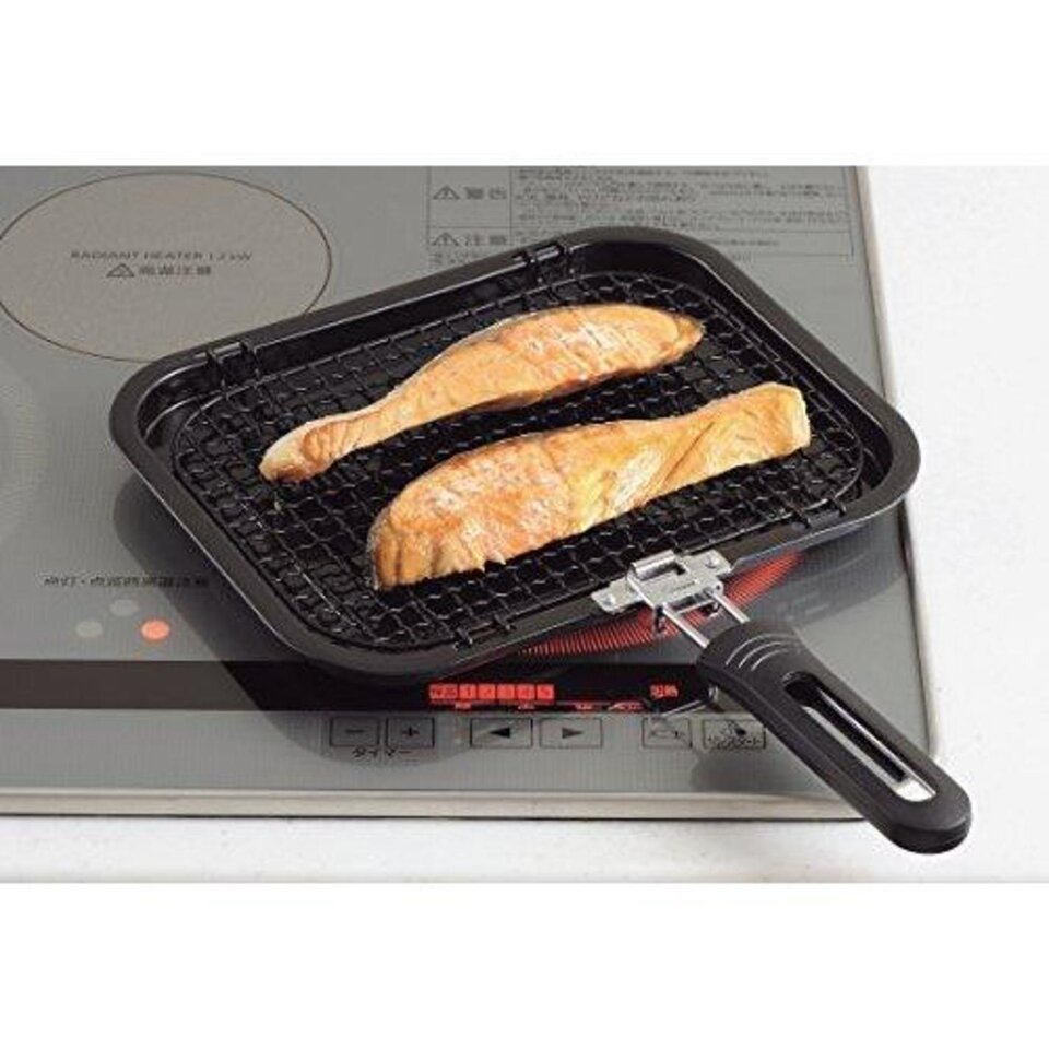 LocknLock store Japan iron grilled with rectangular roasting net ...