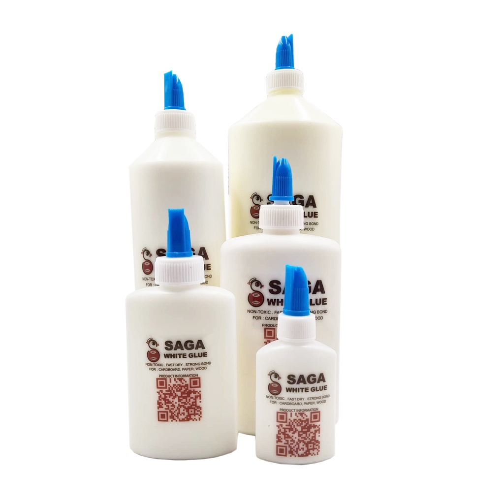 🇸🇬🚚Saga White Glue - Paper Glue | Wood Glue | Art Craft | DIY | Non ...