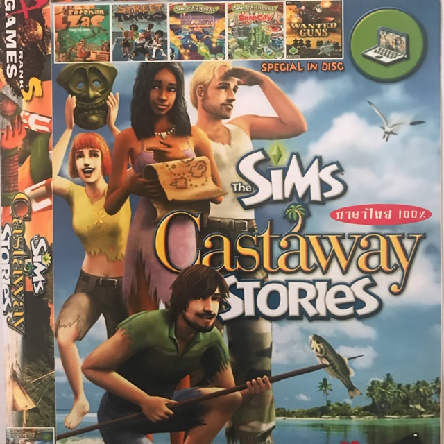 pc Game Disc The Sims Castaway Stories | Shopee Singapore