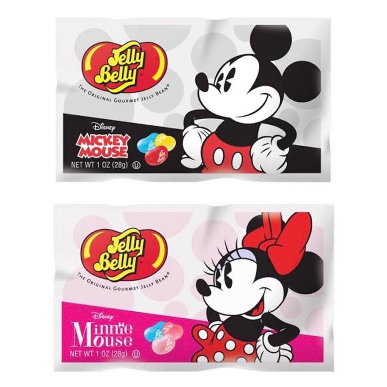 [Imported Candy] Jelly Belly Mickey Mouse | Jelly Belly Minnie Mouse ...
