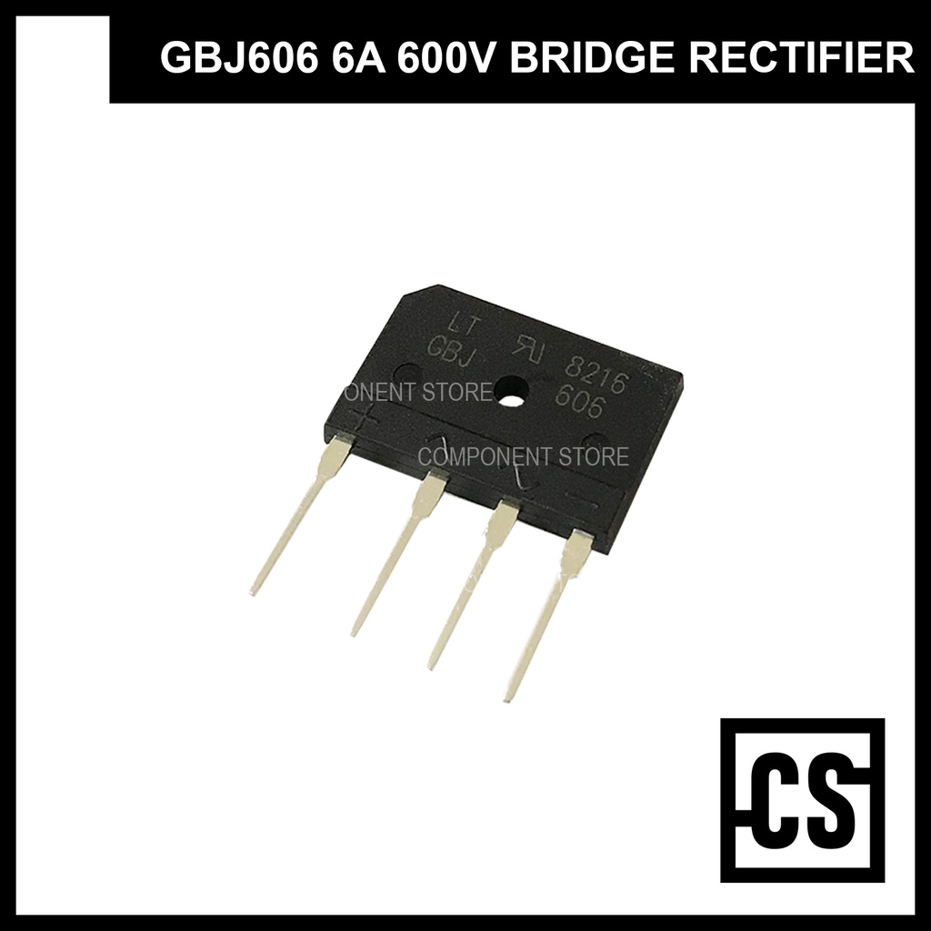 GBJ606 KBJ406 Bridge Rectifier for General Purpose SMPS Switching Power ...