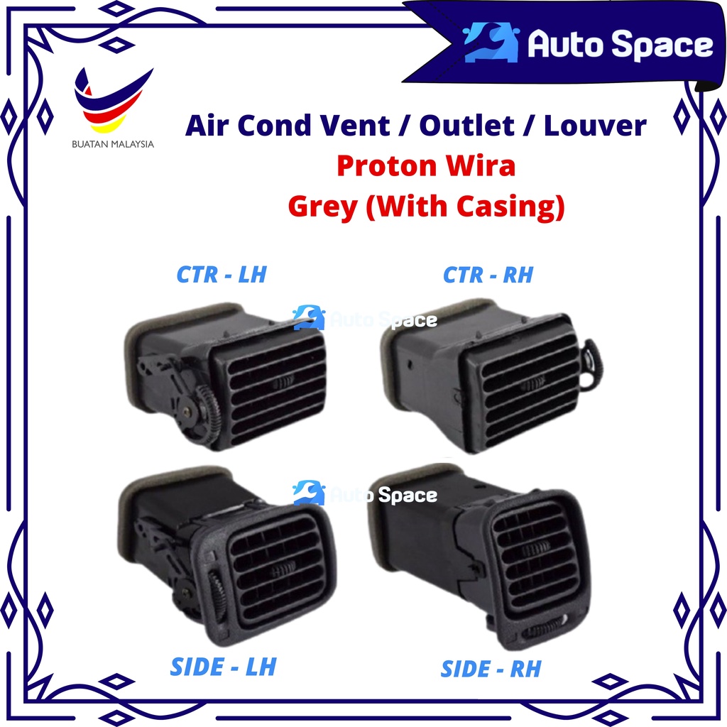 PROTON WIRA AIR COND VENT/AIR COND OUTLET/LOUVER (1PC) | Shopee Singapore