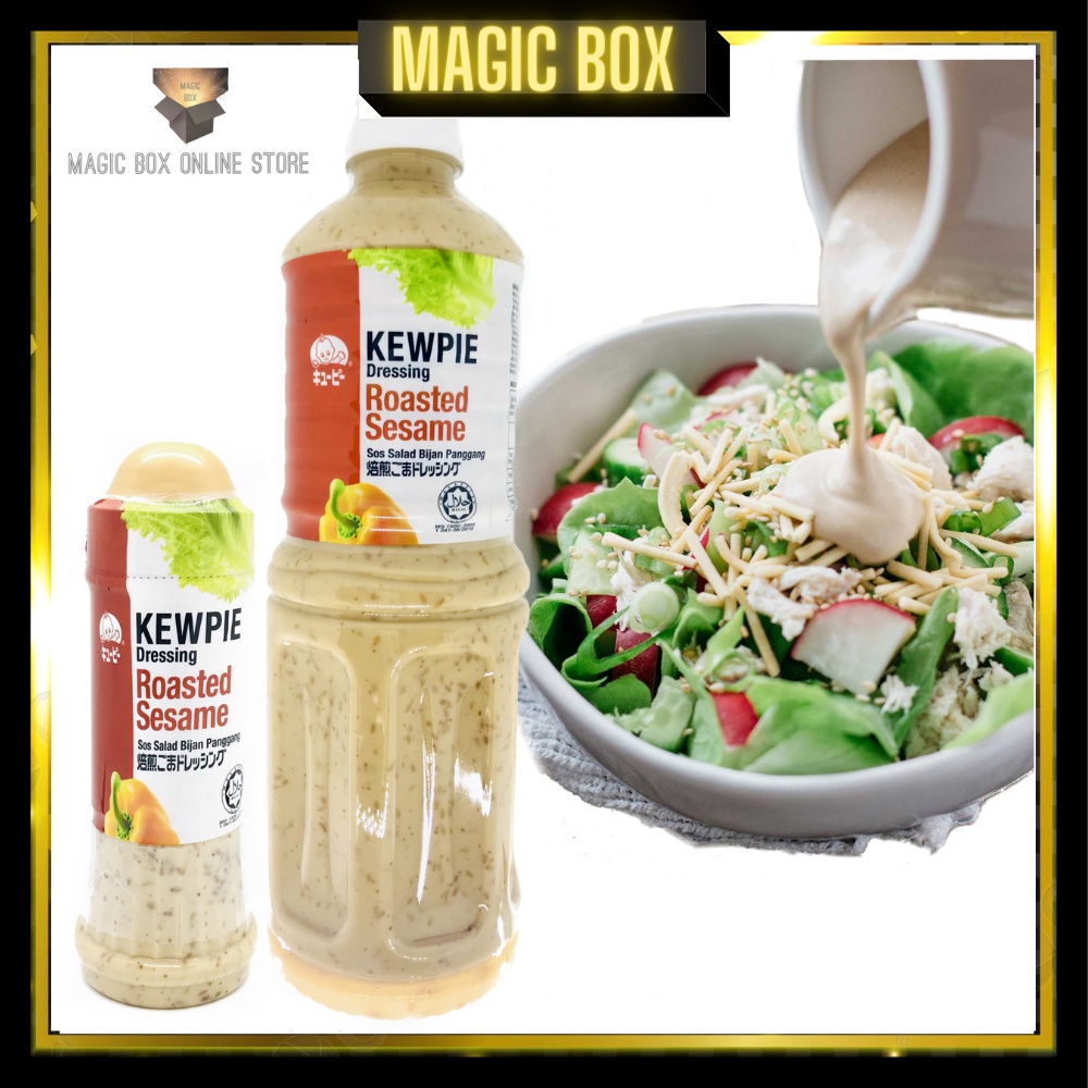 KEWPIE ROASTED SESAME DRESSING SOS SALAD BIJAN PANGGANG 日式芝麻酱 | Shopee ...