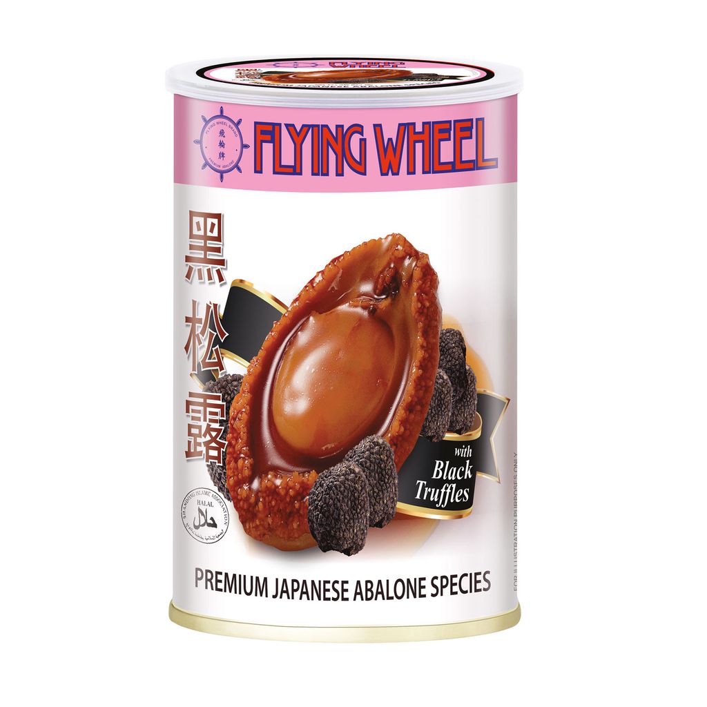 Flying Wheel Abalone with Black Truffles 425g | Shopee Singapore