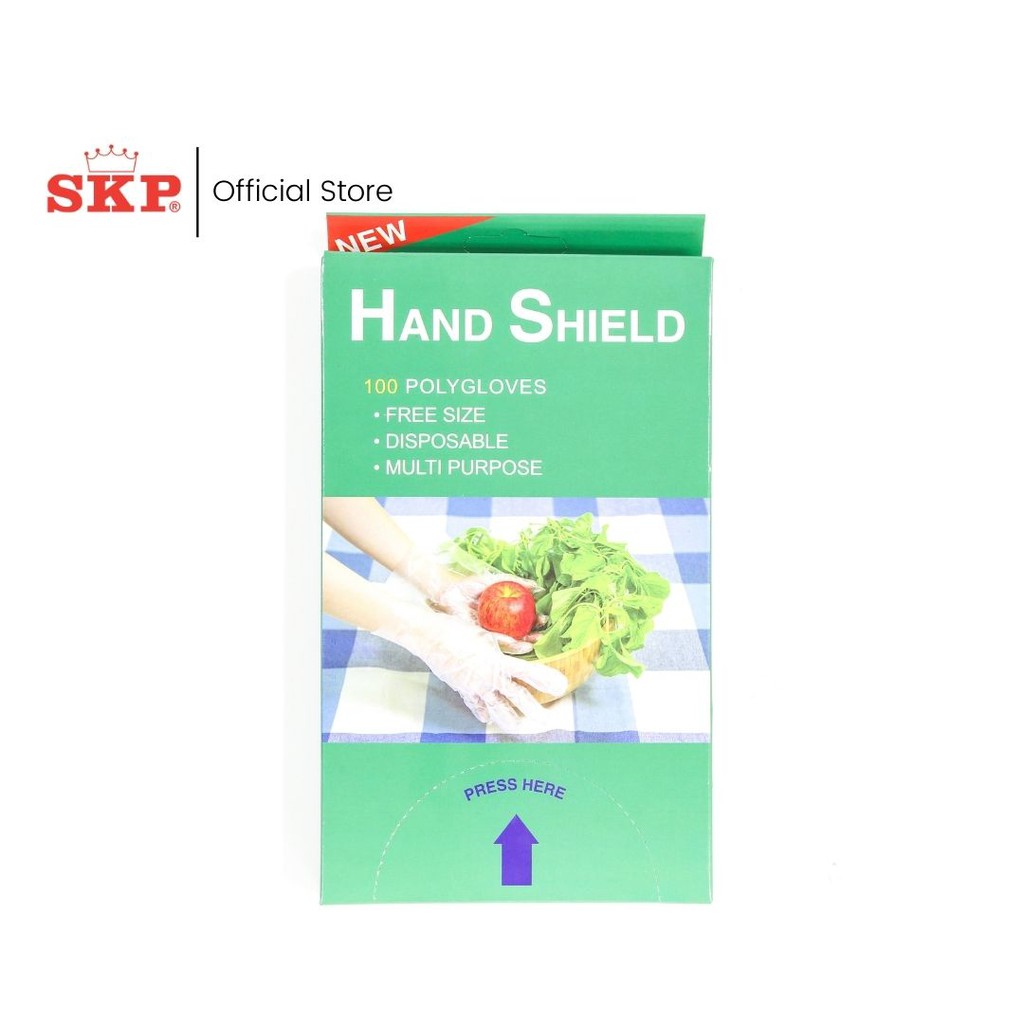 SKP Plastic Gloves- 100pcs/pkt | Shopee Singapore