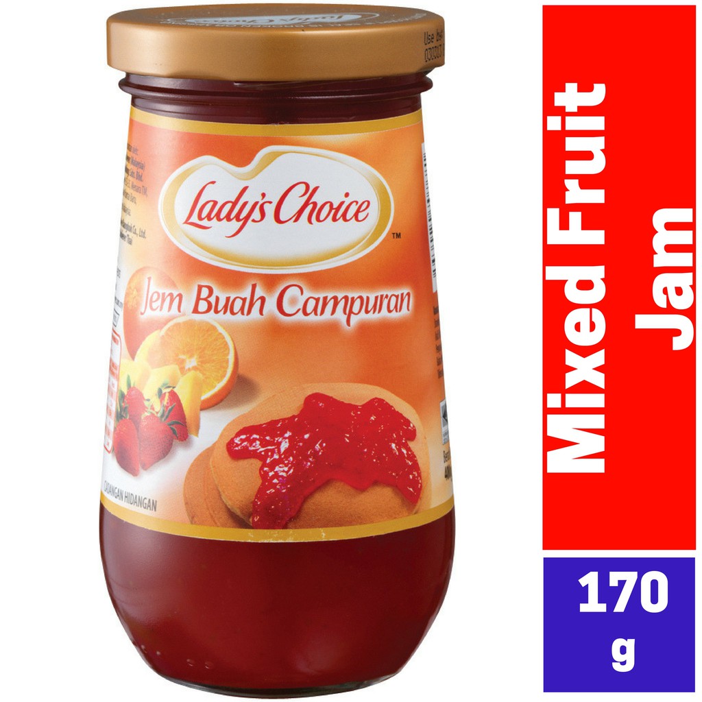 Lady's Choice Mixed Fruit Jam 170g | Shopee Singapore