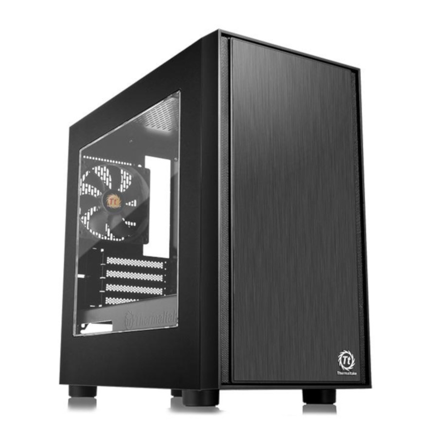 Thermaltake Versa H17 Window Black Micro ATX Case Chassis | Shopee ...