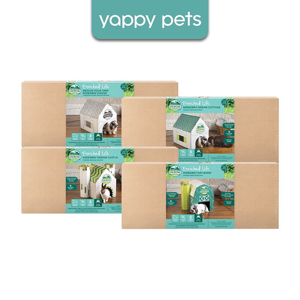 Oxbow Enriched Life Design Your Own Hideaway House Small Animal | Pet ...