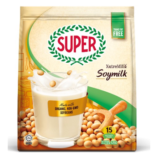 Super - Instant Original Soymilk Powder (15 Sachets) | Shopee Singapore