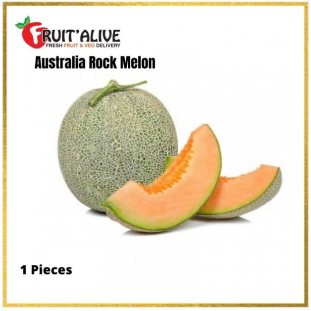 ROCK MELON 甜蜜瓜 FROM AUSTRALIA (FRUIT) | Shopee Singapore