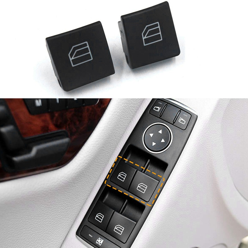 Window Switch Button Covers for Mercedes Benz W204 W212 C E Glk Class ...