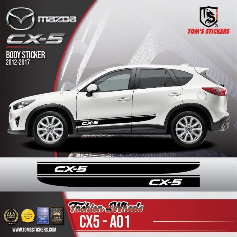 MAZDA CX-5 CAR BODY STICKER SET CX5 - A01 | Shopee Singapore
