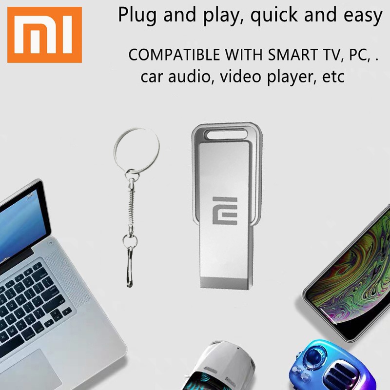 Xiaomi Original 2TB 1TB 512GB 256GB 128GB 64GB 4GB USB2.0 Flash Drive ...
