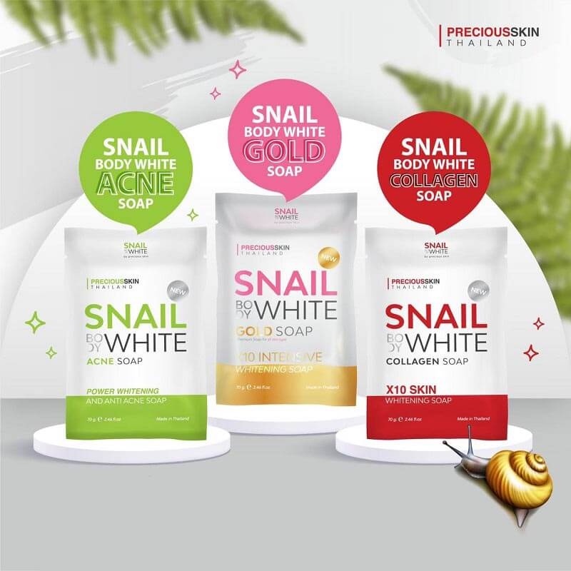 [SG INSTOCK] Precious Skin Snail White Soap 80G | Shopee Singapore