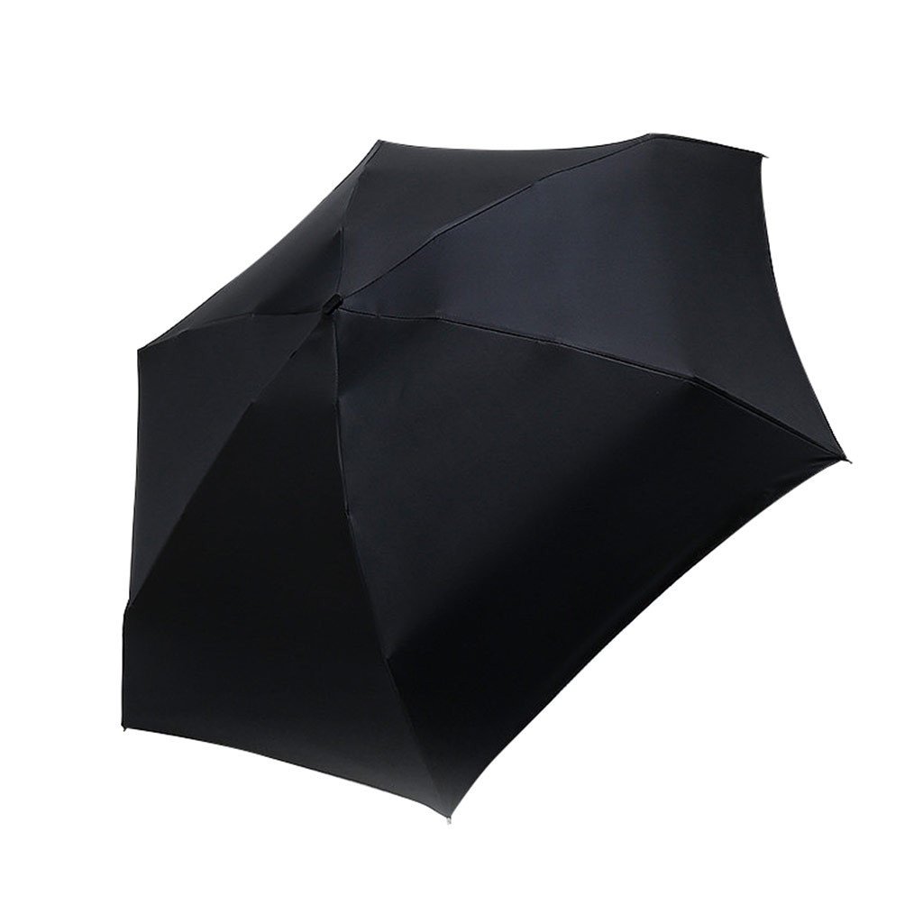 Umbrella Women Flat Bottom Lightweight Sun Umbrella Folding Sun ...