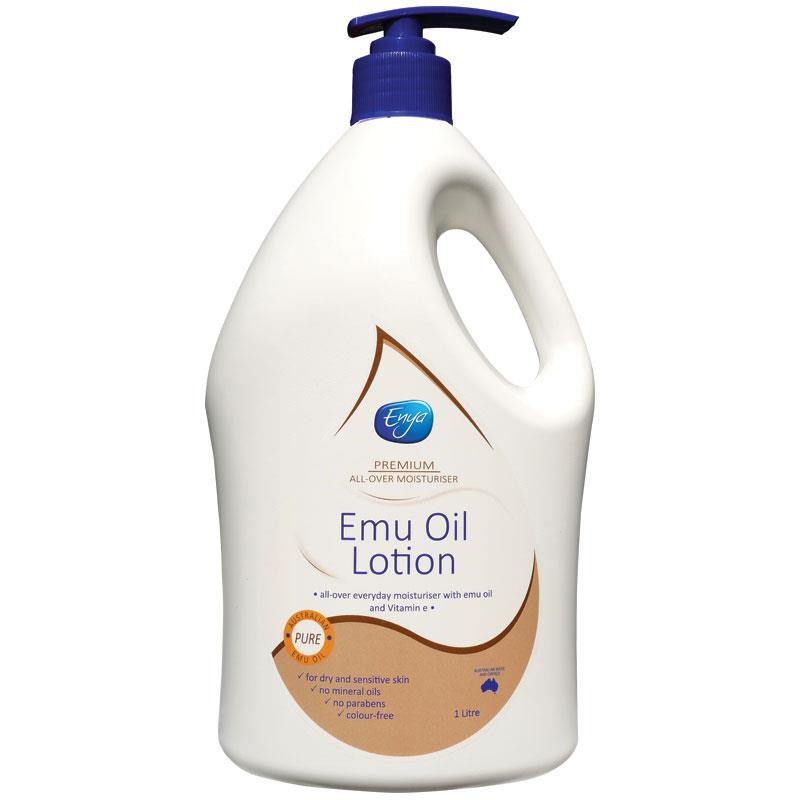 Enya Emu Oil Lotion 1 Litre Oct 2027 - With Vitamin E - Hand & Body ...