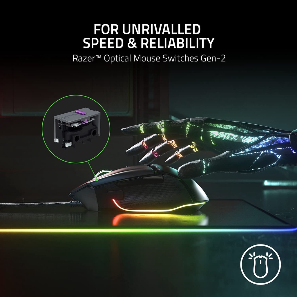 Razer Basilisk V3 Customizable Ergonomic Gaming Mouse | Shopee Singapore