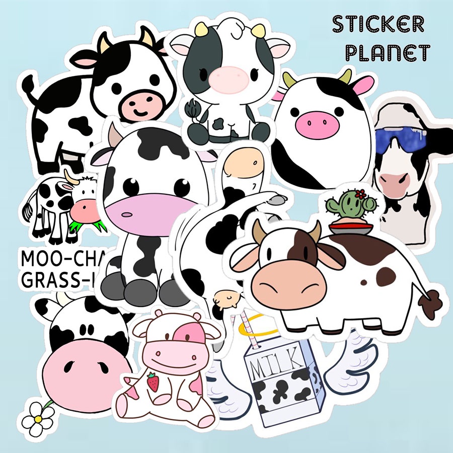 Waterproof sticker set to decorate helmets, guitars, ukulele, laptop ...