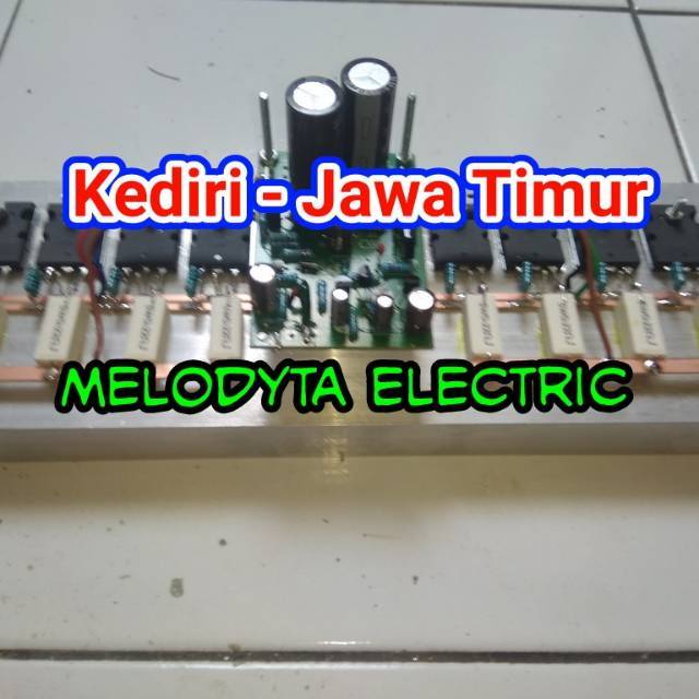 Toa Low Impedance Funnel Power Amplifier Kit Plus Final Transistor ...