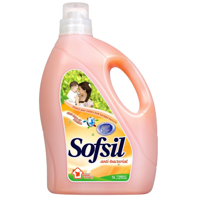 Sofsil Fabric Softener (Anti-Bacterial) 5L | Shopee Singapore