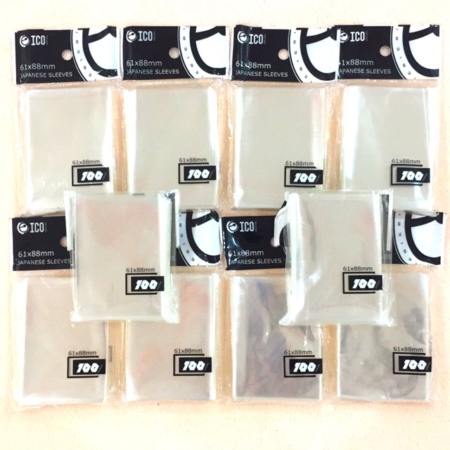 ️ ICO Japanese Sleeves 61*88 / 61x88 Sleeve Yugioh Vanguard Photo Kpop ...