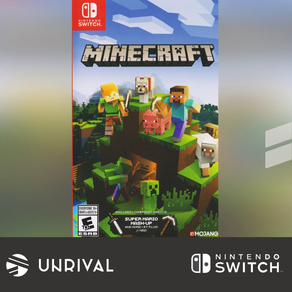 Nintendo Switch Minecraft - /R4 AUS/R4 - Unrival | Shopee Singapore