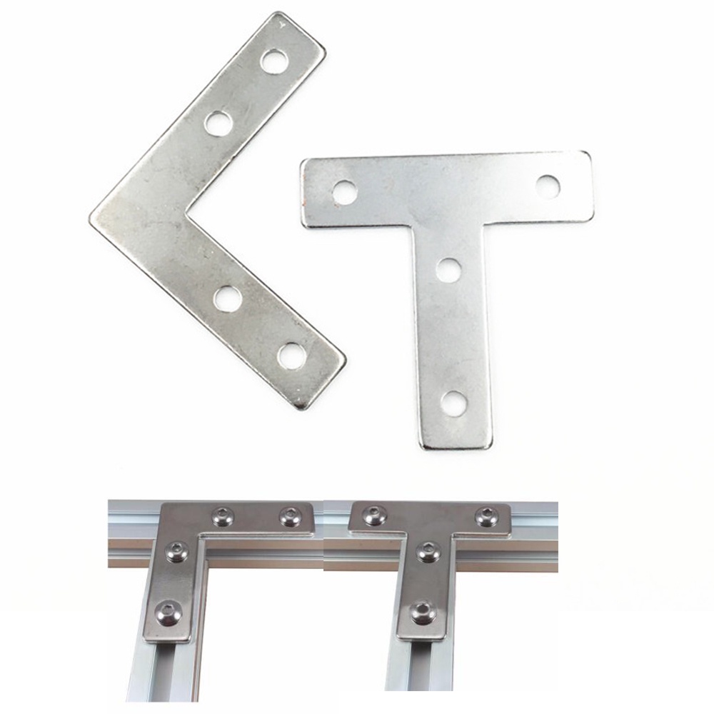 5pcs L type T type Plate Joint Aluminum Connector for EU standard 20/30 ...