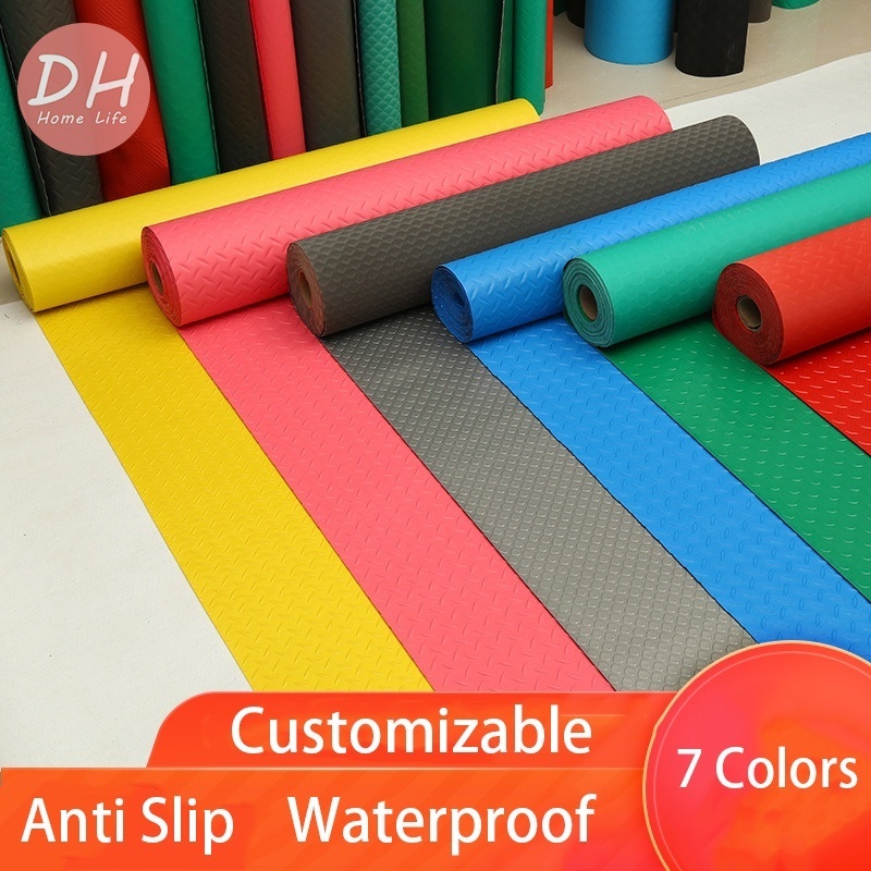 [DH Life] Plain Pvc Floor Mat Durable Waterproof Carpet Entrance Door ...
