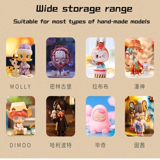 Display Cabinet Transparent Box Stackable Lego Popmart Molly Display ...