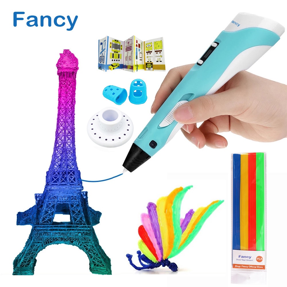 3D Pen for Kids, 3D Printing Pen with LCD Screen, Compatible PLA ABS ...