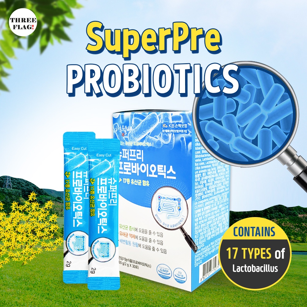 SuperPre Probiotics 2gx30sticks For 1month | Shopee Singapore