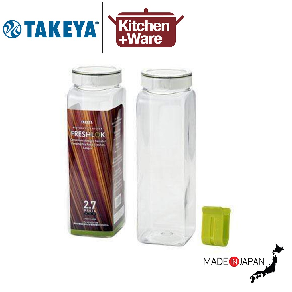 [JAPAN] TAKEYA Freshlok Airtight Dry Food Storage Pasta Container ...