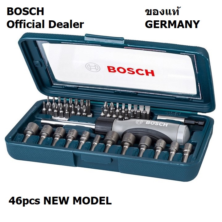 2607017399 BOSCH Hand Screwdriver Set 46 Pcs Model 2607017399 (New Blue ...