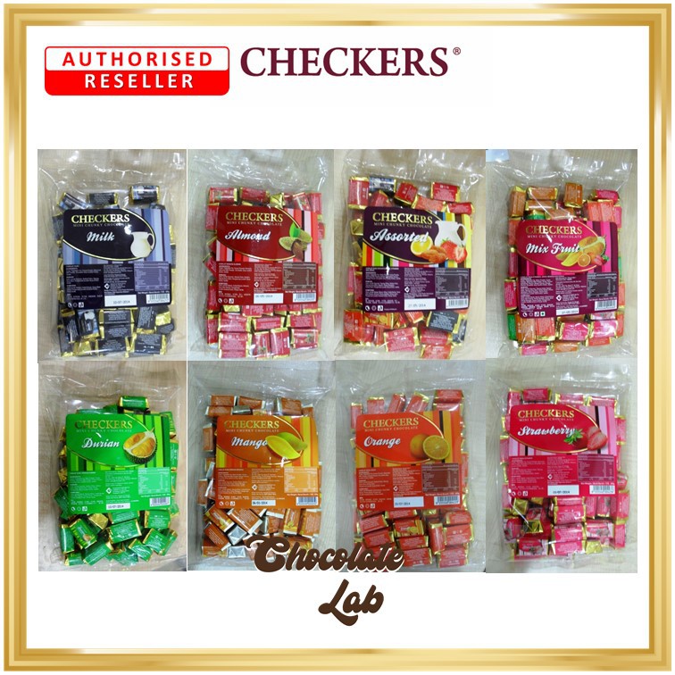 Checkers Mini Chunky Chocolate (500g/450g) | Shopee Singapore