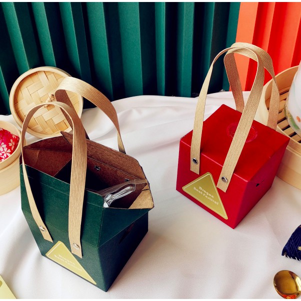 KOTAK GIFT BOX WARNA MERAH 5 PCS ( PORTABLE GIFT BOX 5 PCS ) | Shopee ...