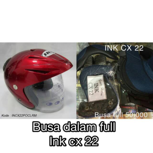 Ink CX 22 Helmet Foam (Fullset) | Shopee Singapore