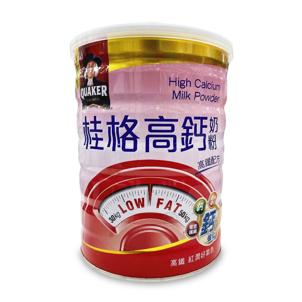 [Quaker] High Calcium Milk Powder Iron Formula (750G/1.5kg) | Shopee ...