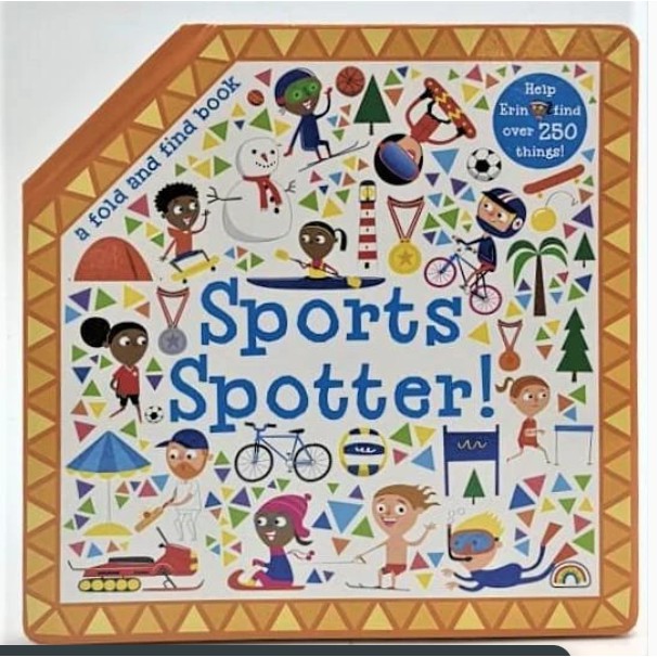 Fold and Find: Sports Spotter Board Book(Look and find, interesting ...