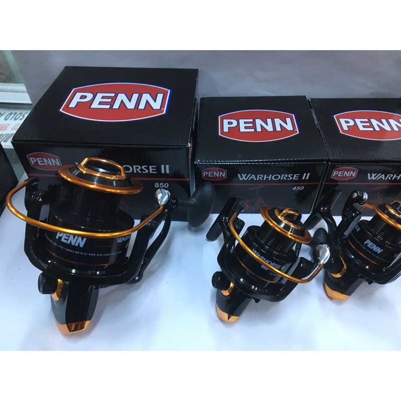 PENN WARHORSE II 250 /450 /650 /850 Fishing Reel War Horse Pancing ...