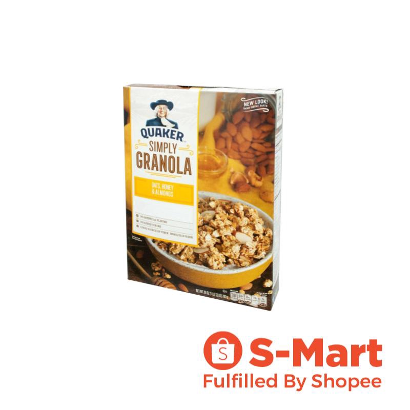 Quaker Granola Honey Almonds 793g | Shopee Singapore