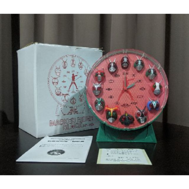 Kamen Rider Masked Red Ant Alarm Clock Showa Era 40 Years | Shopee ...