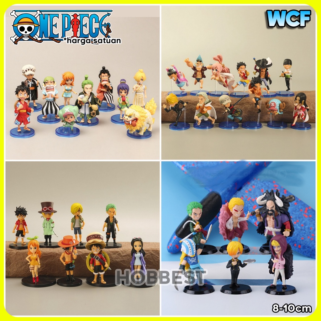 WCF ONE PIECE Action Figure (unit price) - Miniature Cake Topper ...