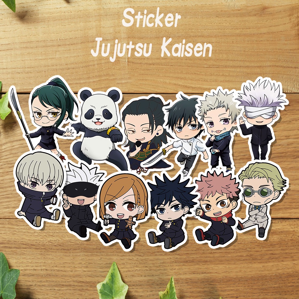 Jujutsu Kaisen Anime Stickers Gojo Satoru Sticker Pack (6Pcs) | Shopee ...