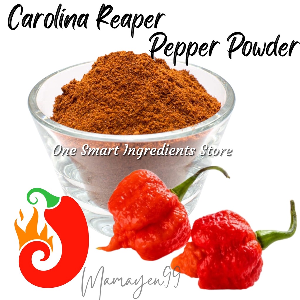 Carolina Reaper Chili Powder-Serbuk Cili Carolina-Carolina Chili Powder ...